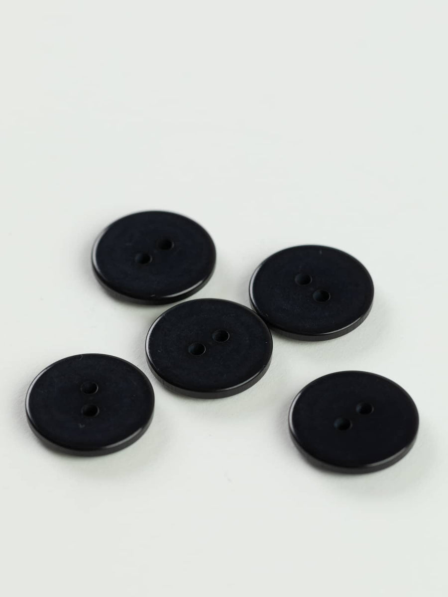 5 x Pearlised Navy 2cm Button – Fabworks Online
