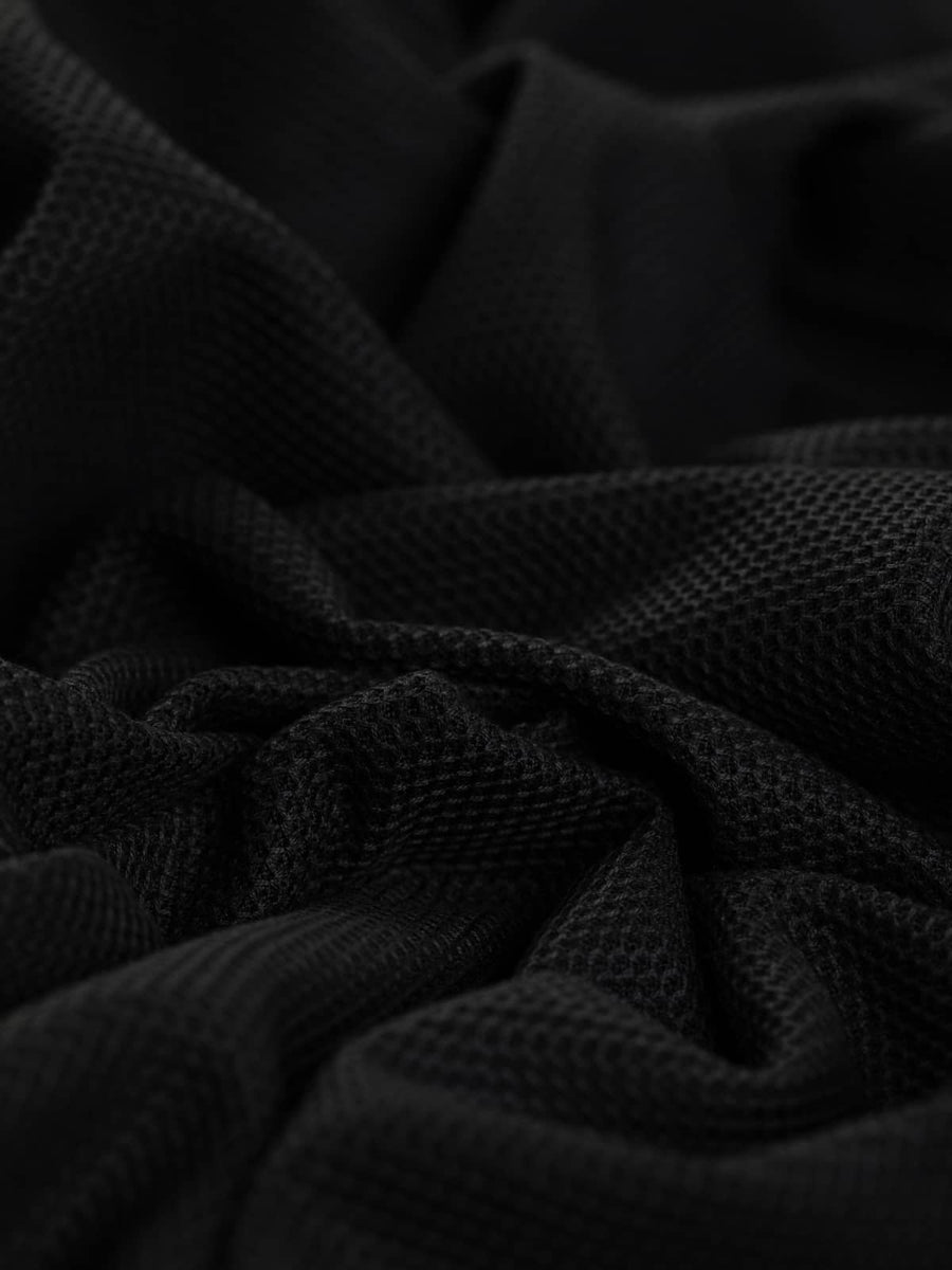 Pique Interlock Jersey - Dark Peaks – Fabworks Online