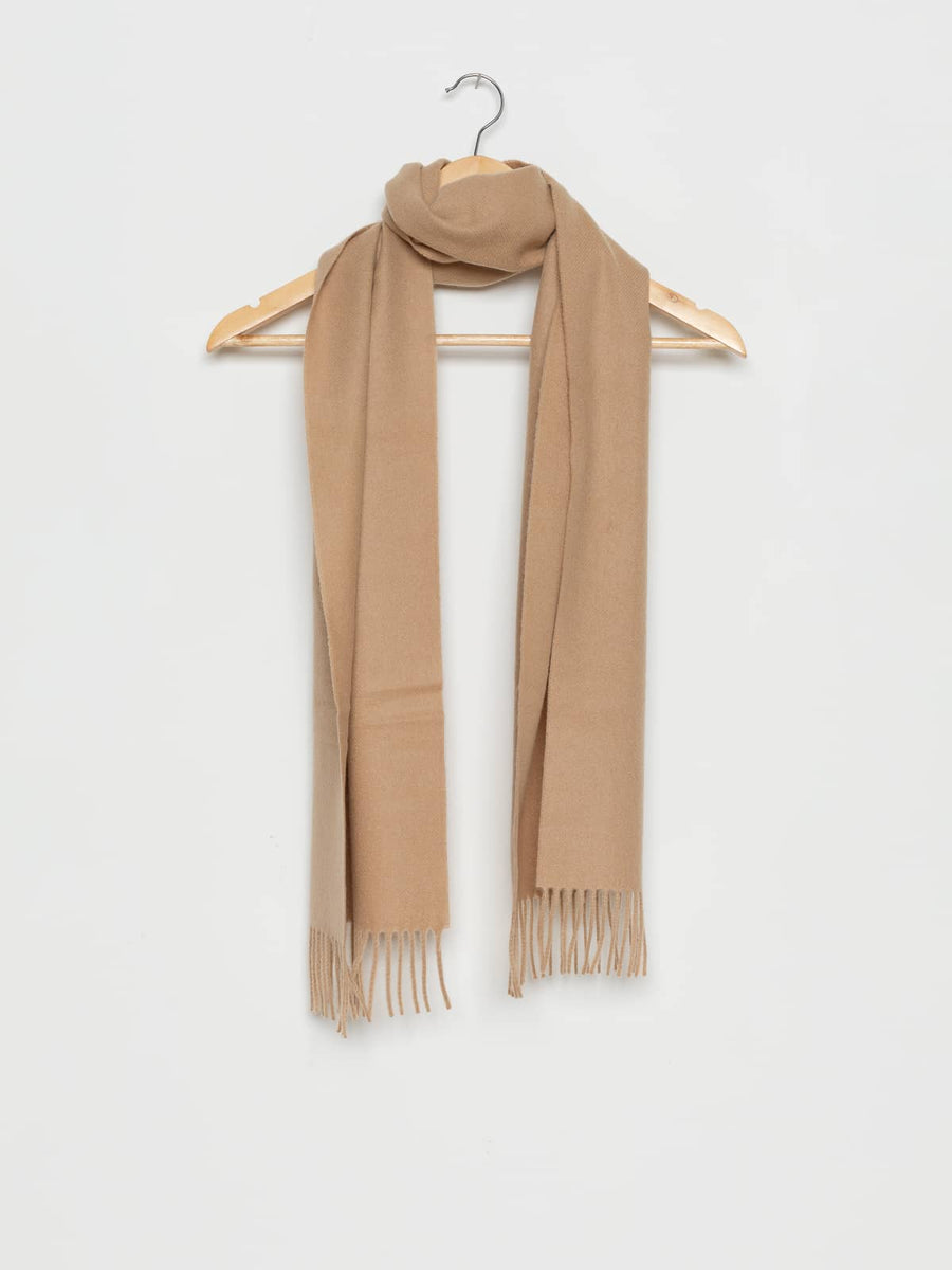Pure Cashmere Scarf - Dairy Fudge – Fabworks Online