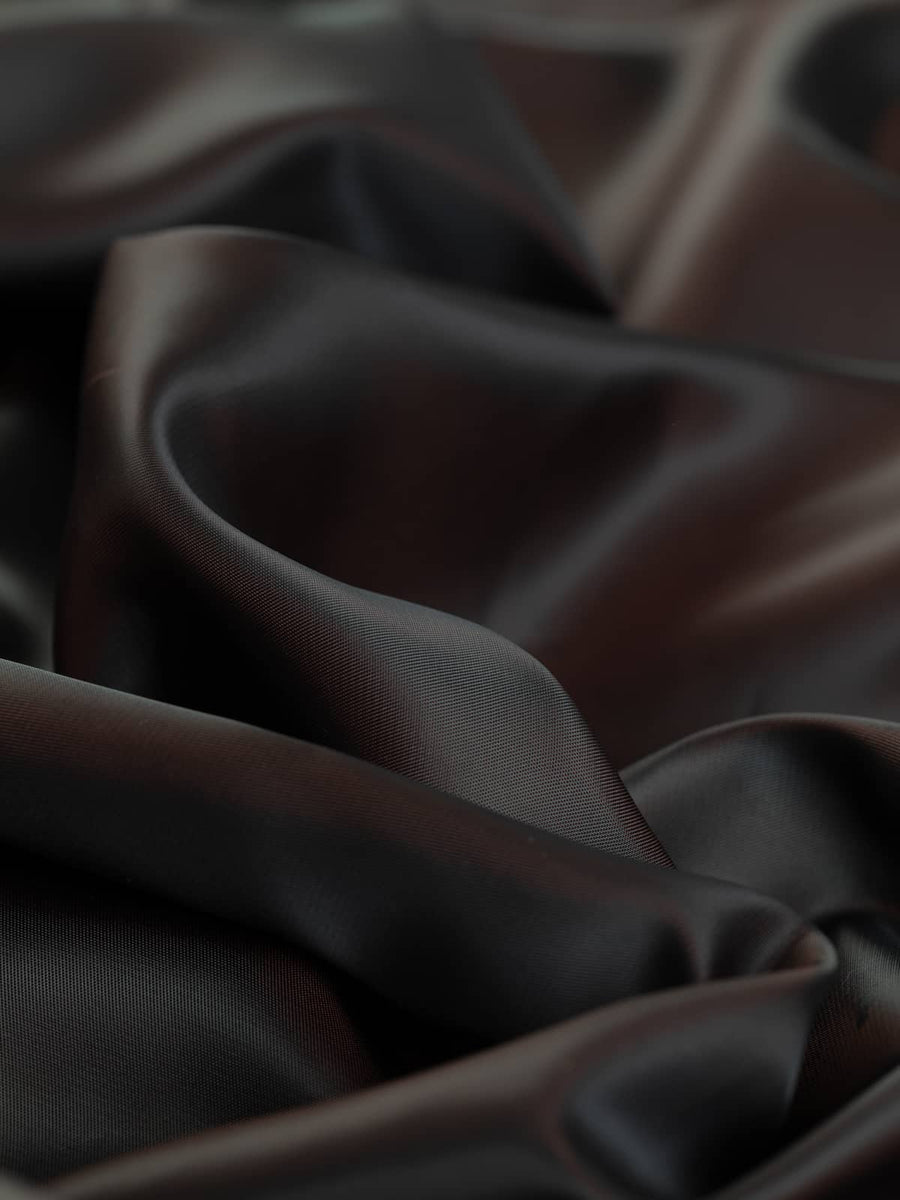 Viscose & Acetate Shot Lining - Sticky Ginger Cake – Fabworks Online