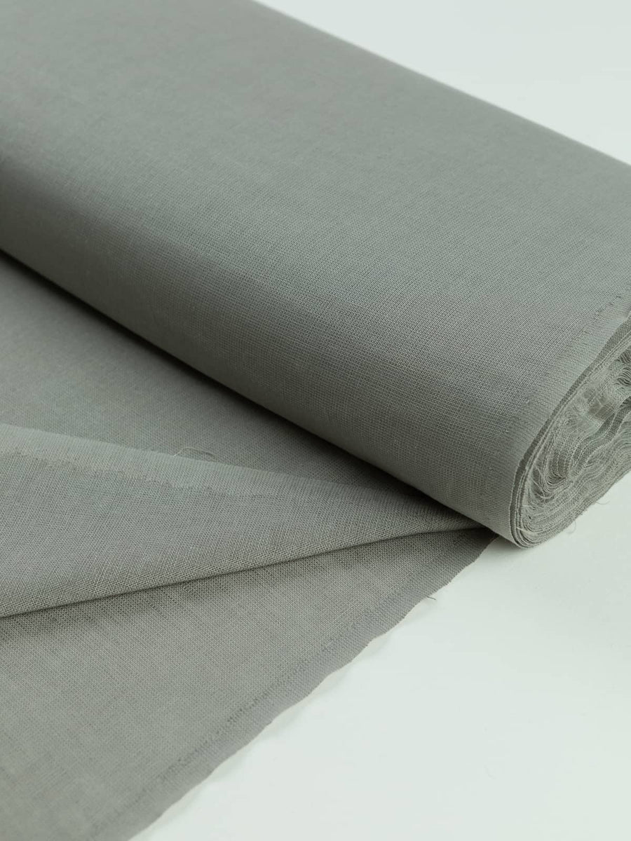 Lightweight Linen & Cotton Hopsack - Taupe Haze – Fabworks Online