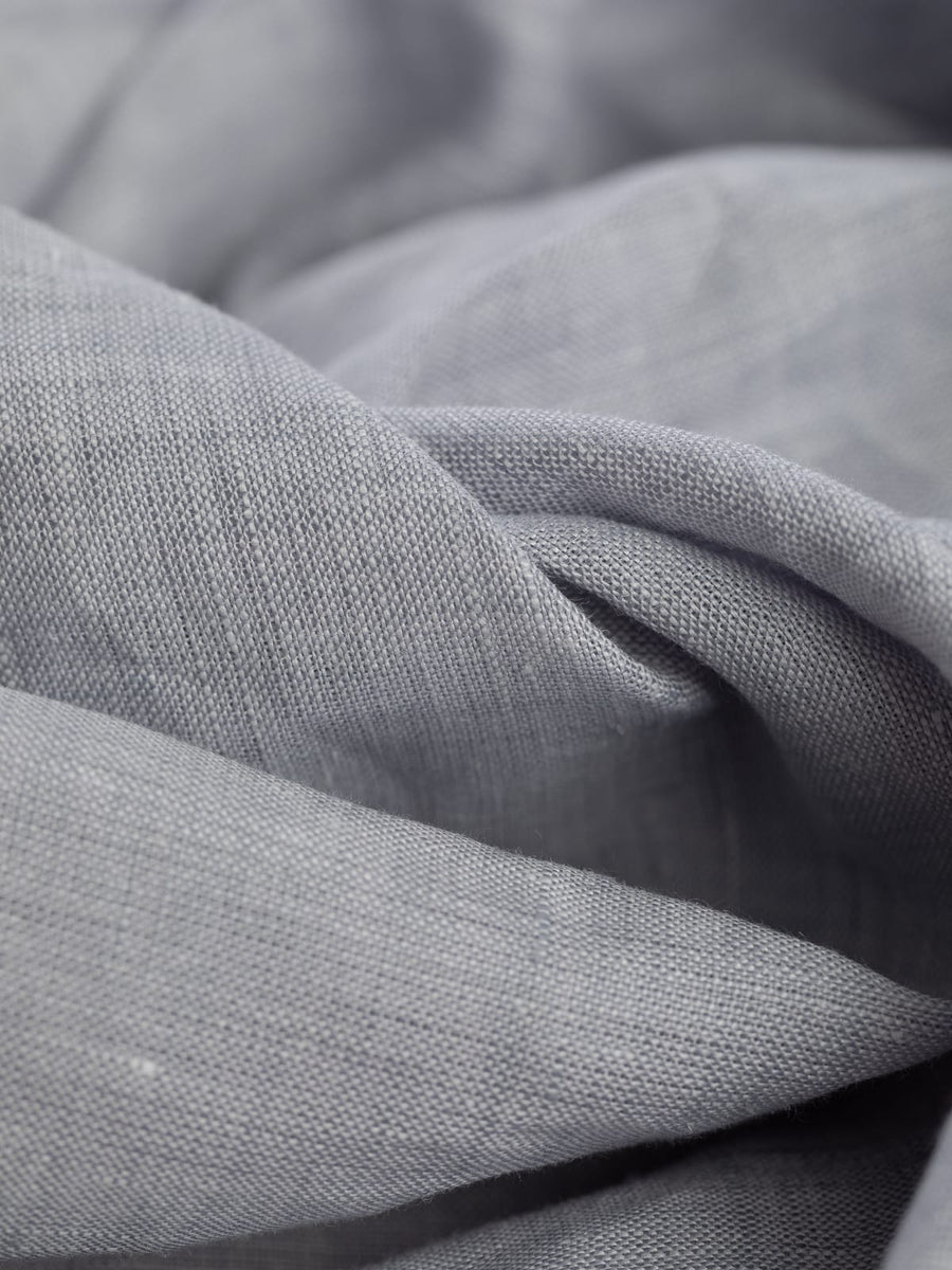 100% Linen - Grey Pebble Beach – Fabworks Online