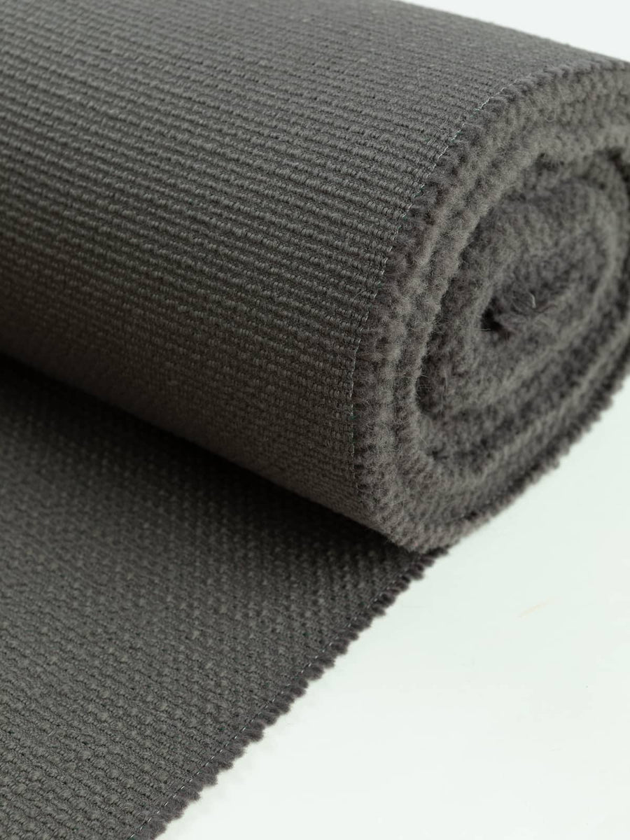 Wool & Mohair Furnishing Bouclé - Cinder Brown – Fabworks Online