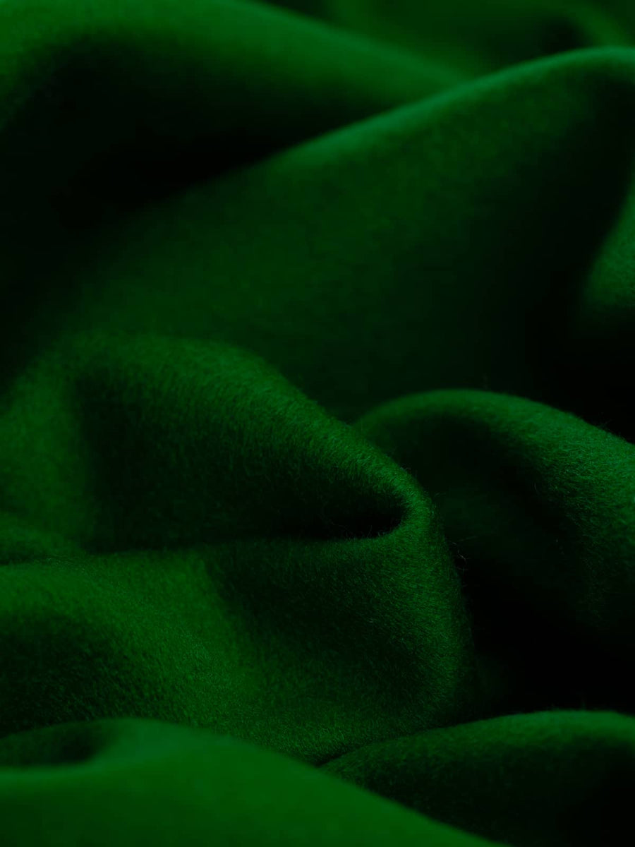 Classic Green Wool Baize – Fabworks Online