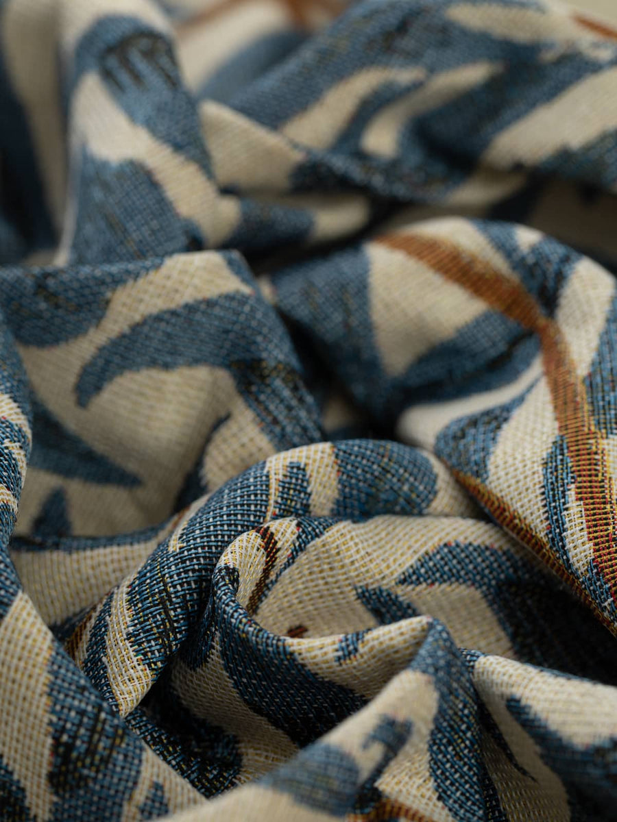 William Morris Style Jacquard Tapestry - Willow Bough Summer – Fabworks ...