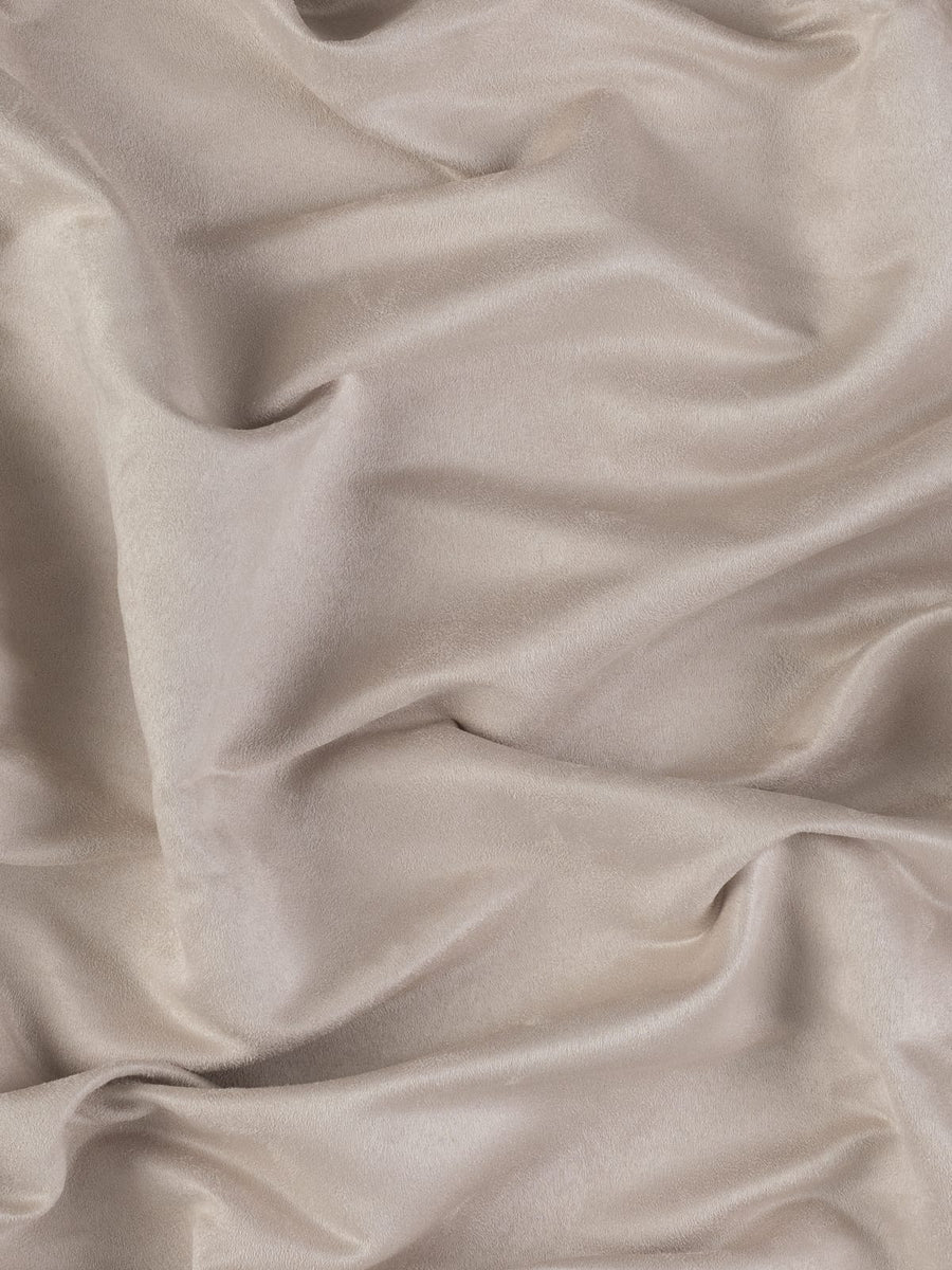 Barley Beige - Silky Faux Suede – Fabworks Online