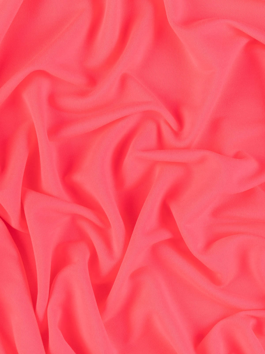 Looped Back Sweatshirting - Fluoro Pink – Fabworks Online
