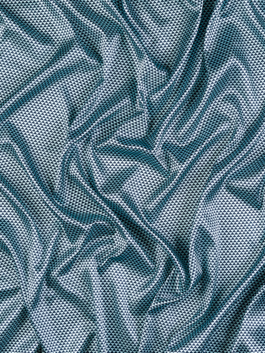 Infinite Pyramids - Special Occasion Satin – Fabworks Online